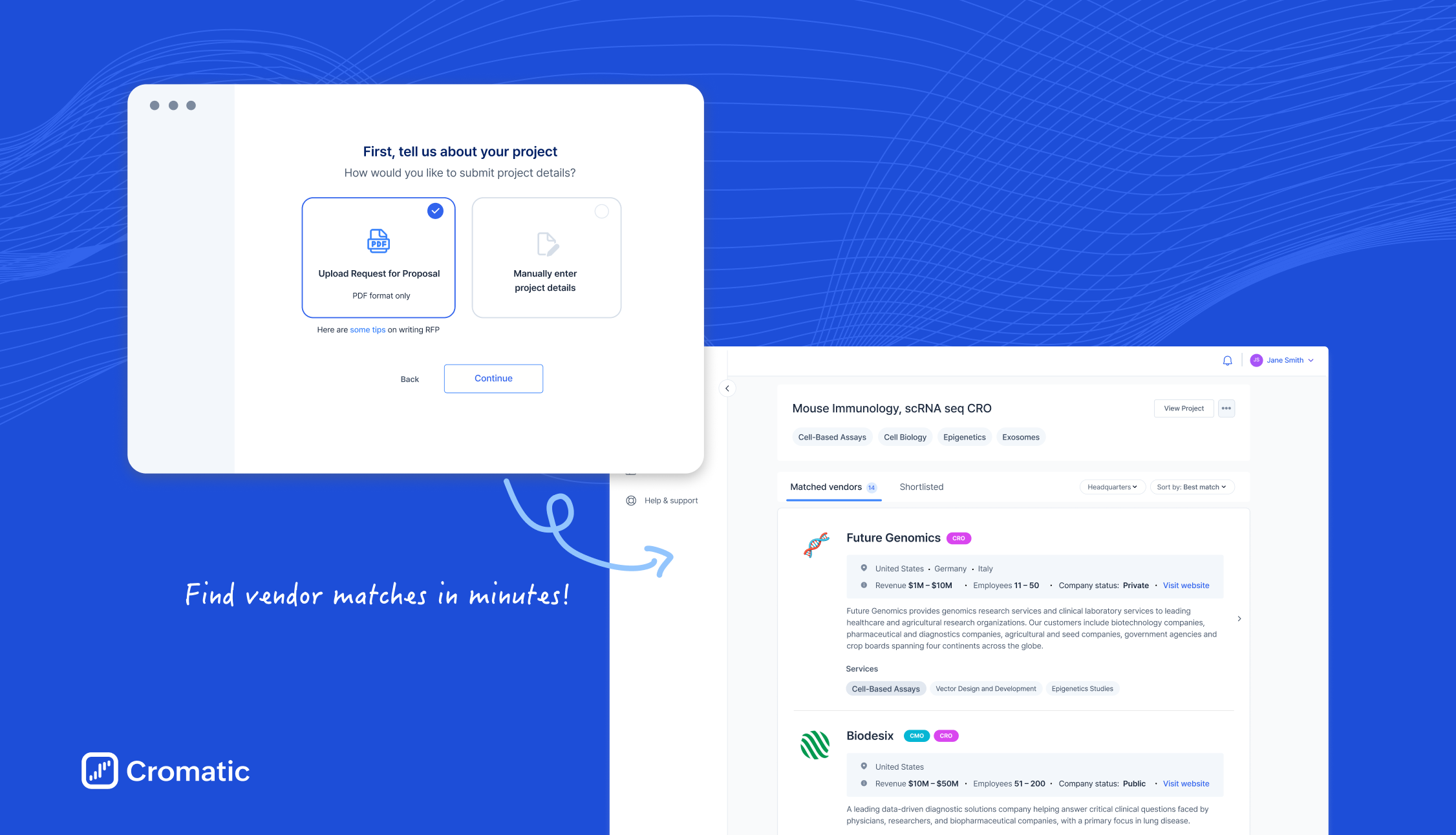Cromatic announces vendor matching tool that will transform how program ...